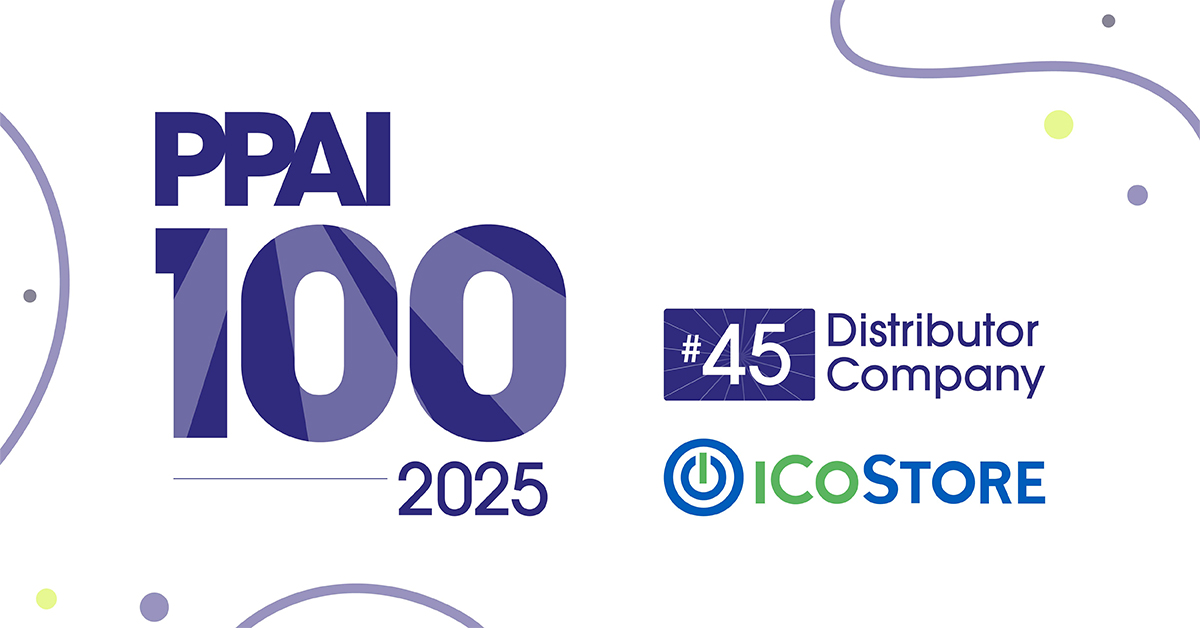 PPAI100 - How iCoStore Ranked in the top 50 US Distributors