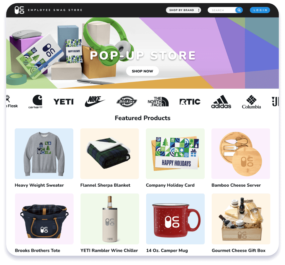 Online Pop-up Stores | Event Swag Solutions | On-Demand